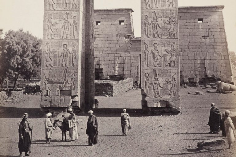 Karnak (Thebes), Third Pylon - Colossus of Limestone Spath - Explore Luxor