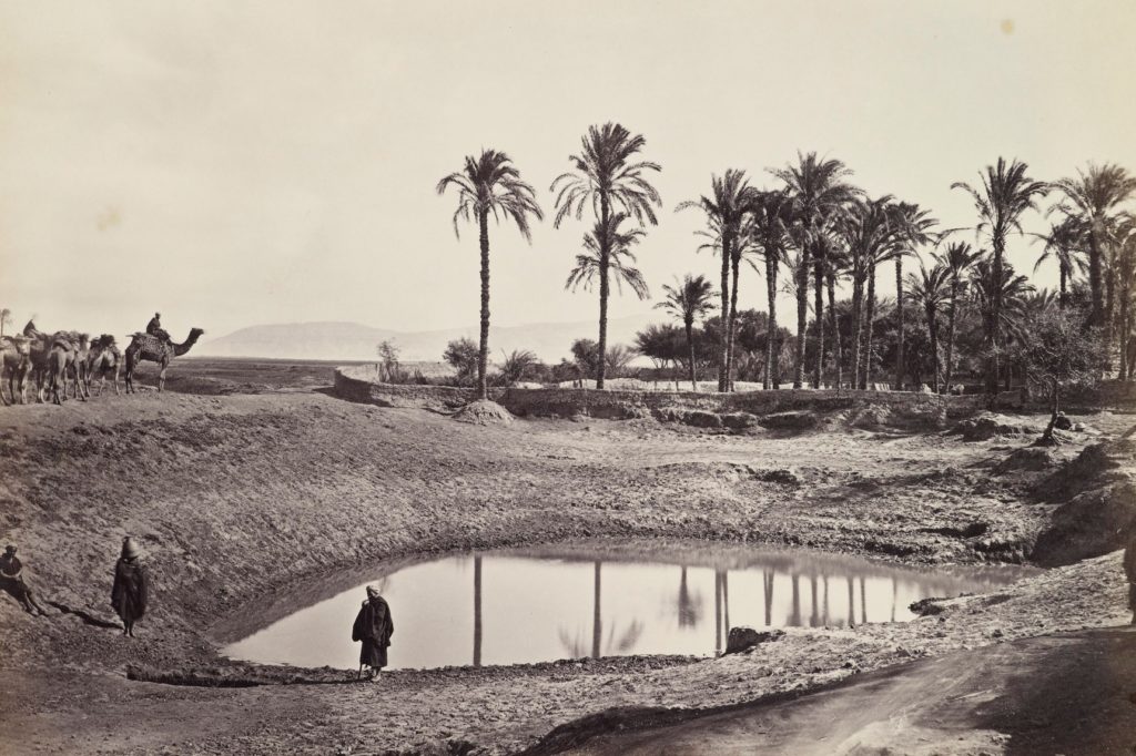 Carnac - Exterior of the Great Hall 1857 - Explore Luxor