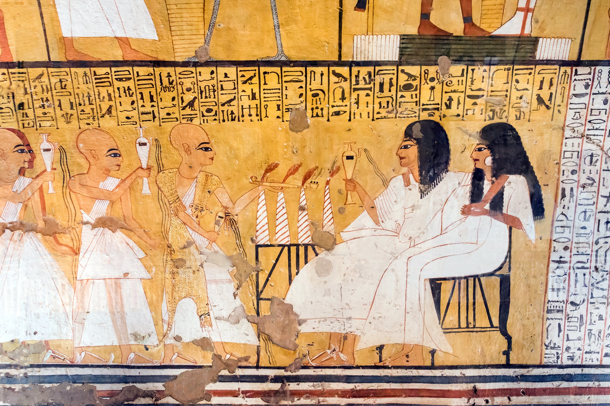 Relief from the South Wall of a Chapel of Ramesses I