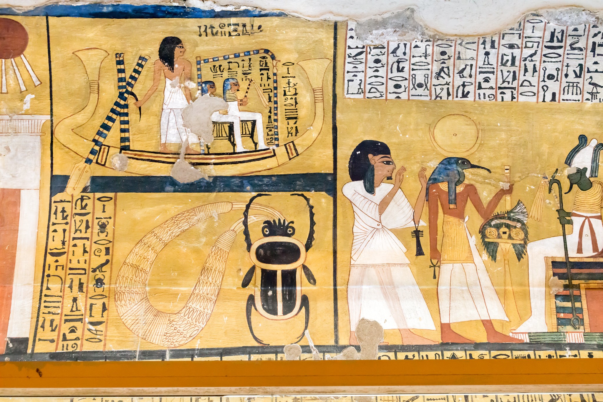 Relief from the South Wall of a Chapel of Ramesses I