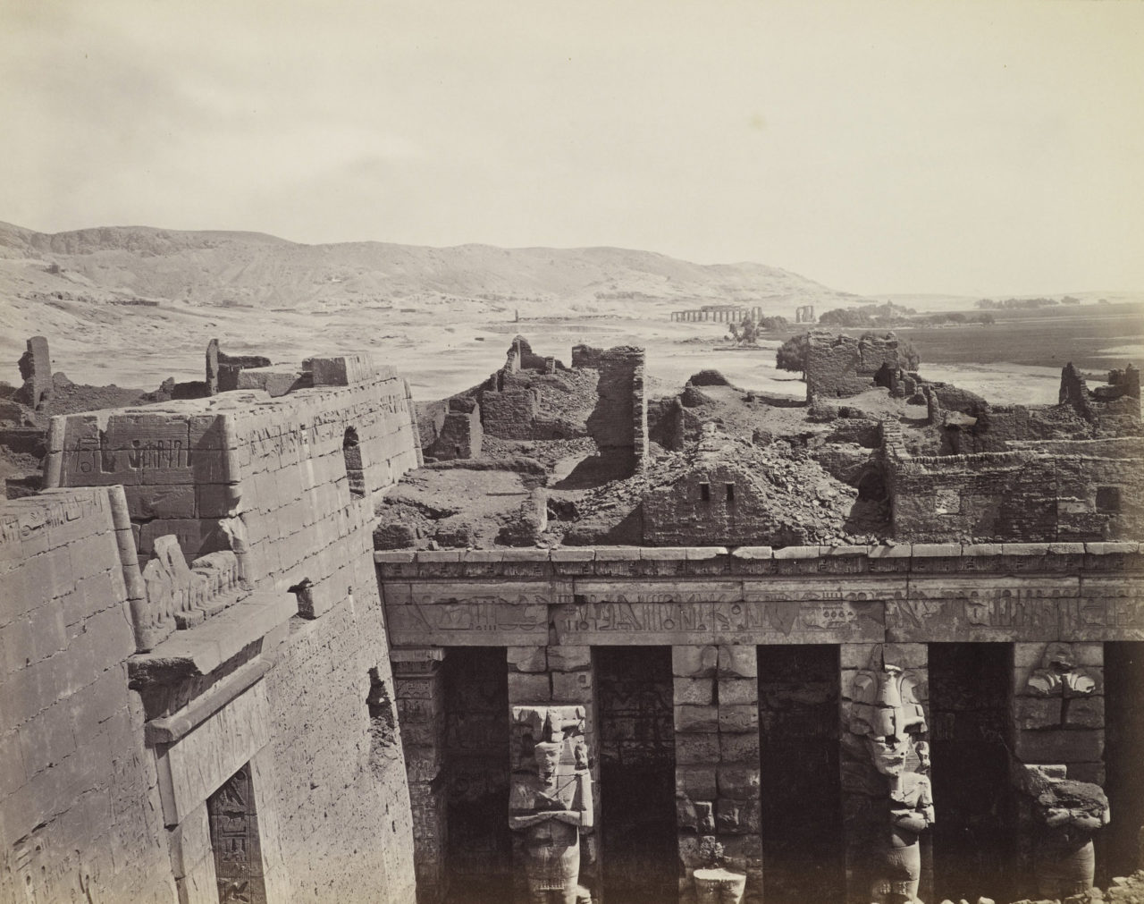 Medinet Habou - With Memnonium 1857 - Explore Luxor