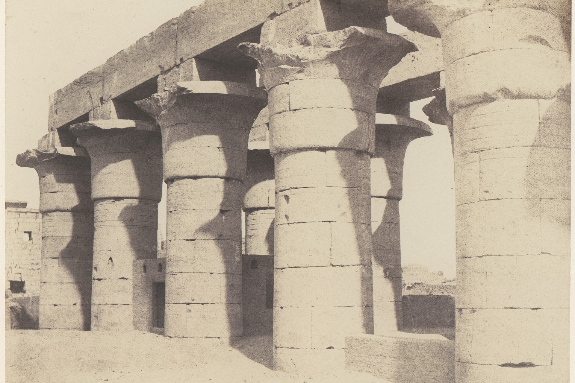 Luxor (Thebes), Central Construction - Large Colonnade - Explore Luxor