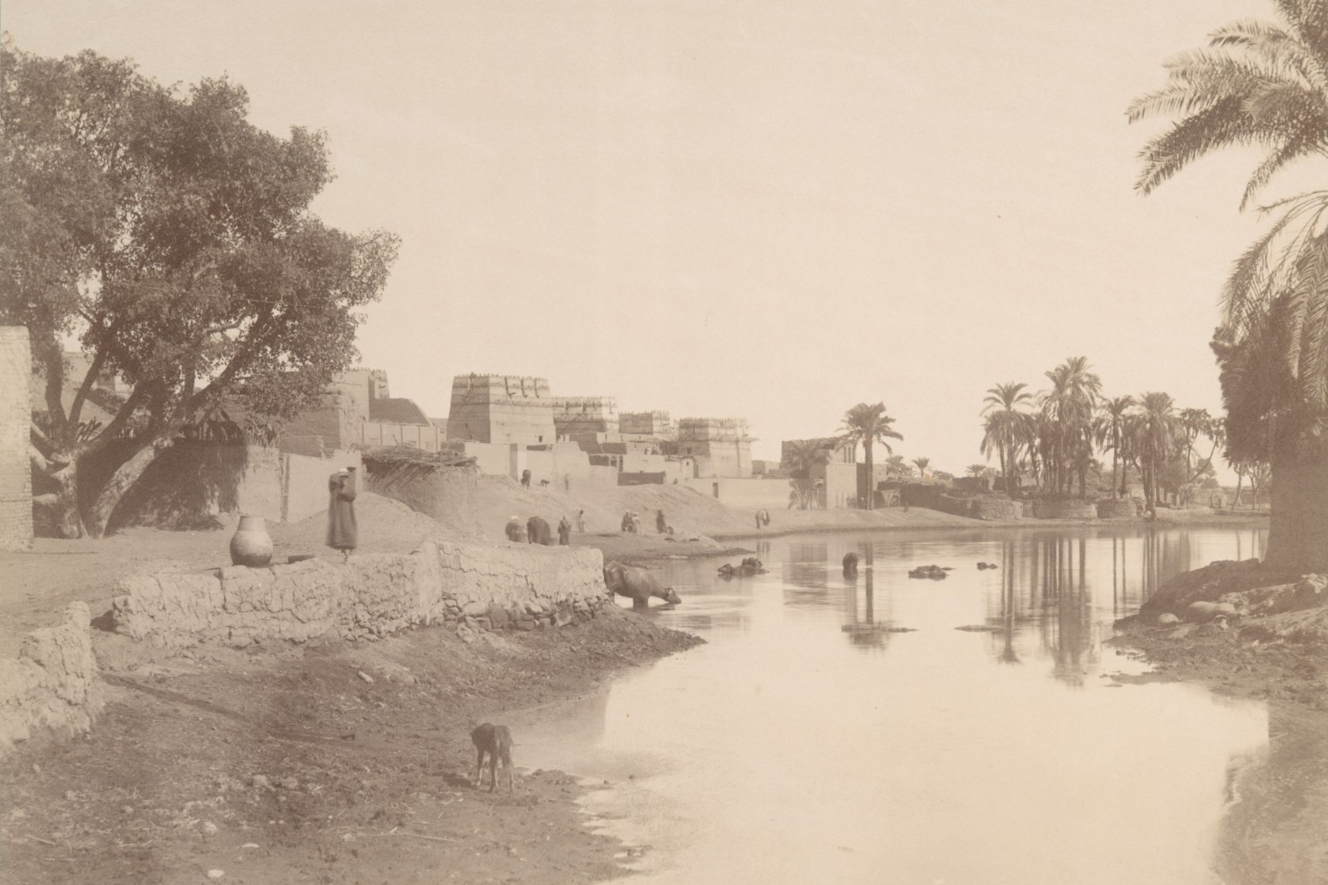 Luxor: view from the north 1864 - Explore Luxor